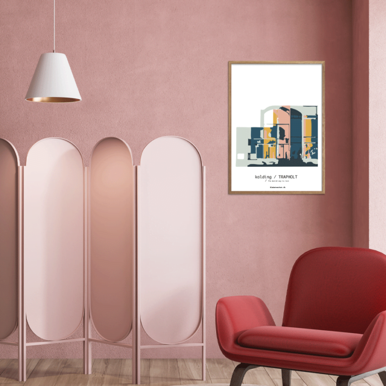 Kolding Trapholt Museum Plakat | Byplakater fra Kolding | Plakatwerket